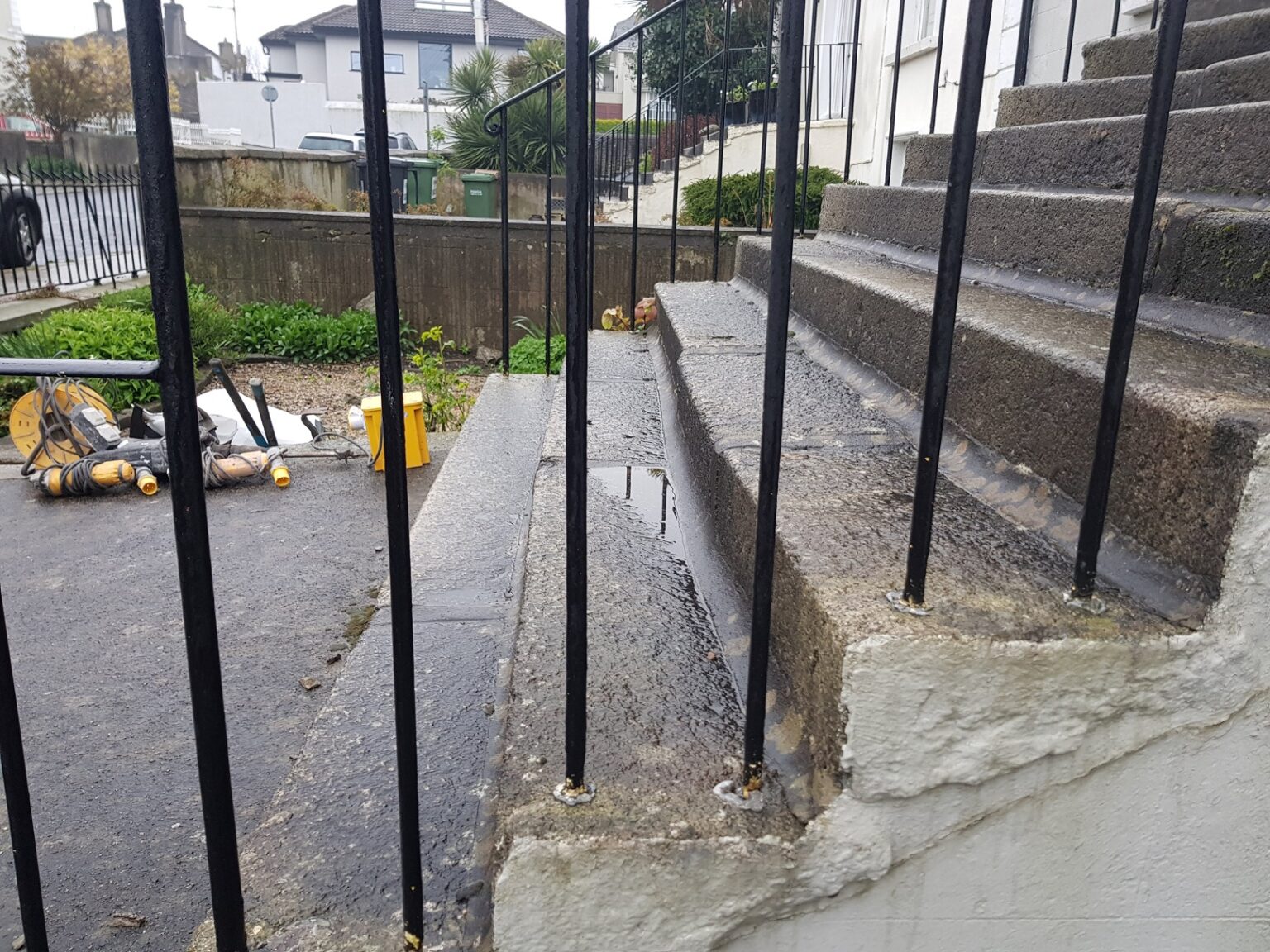 Steps Realignment | Protech Restoration Construction
